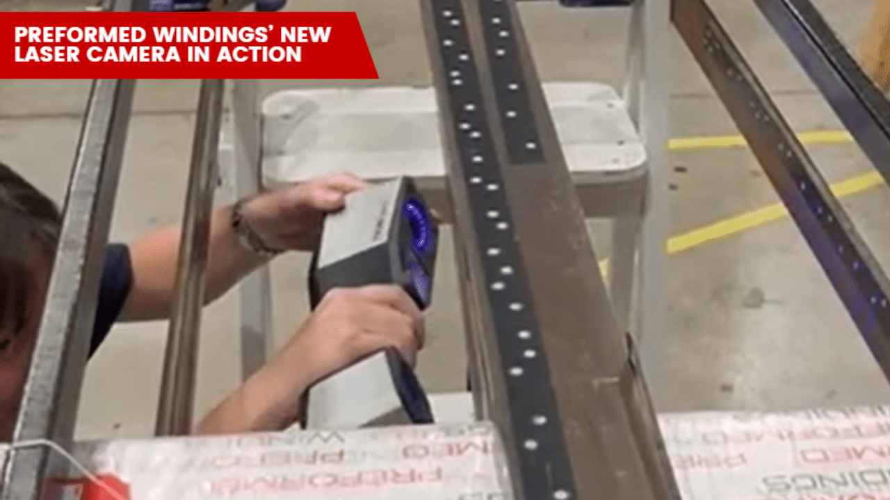 Video of Preformed Windings’ new laser camera in action - Preformed ...